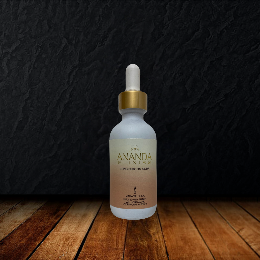 Ananda Elixirs -Supershroom Soda - Vintage Cola – CULTUREShrooms