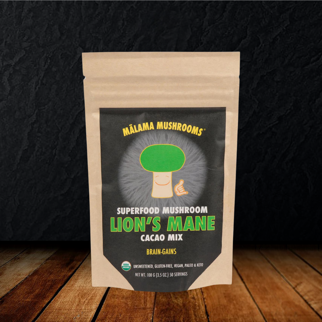 Mālama Mushrooms Lion’s Mane Cacao Mix – CULTUREShrooms