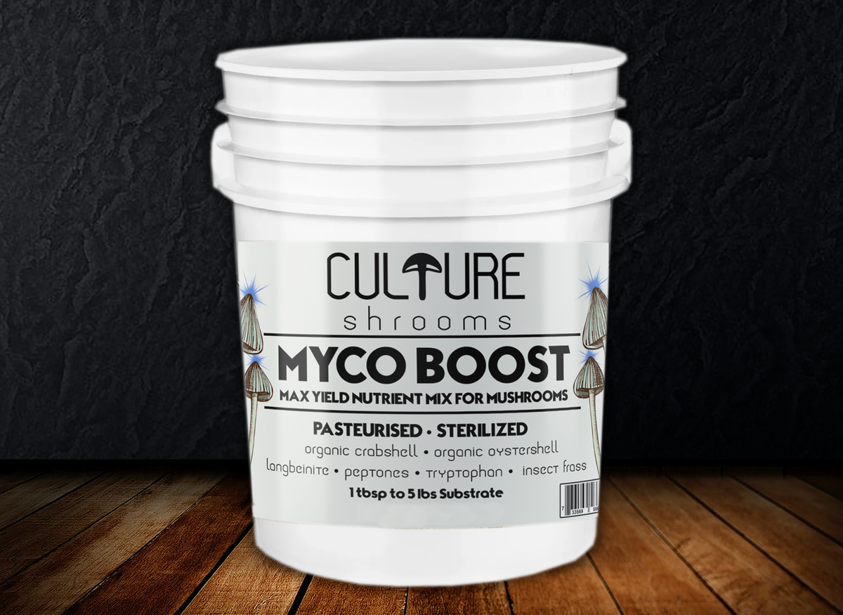 Myco Boost (5lb Bucket) - Nutrient Mix For Mushrooms Non-Sterilized ...