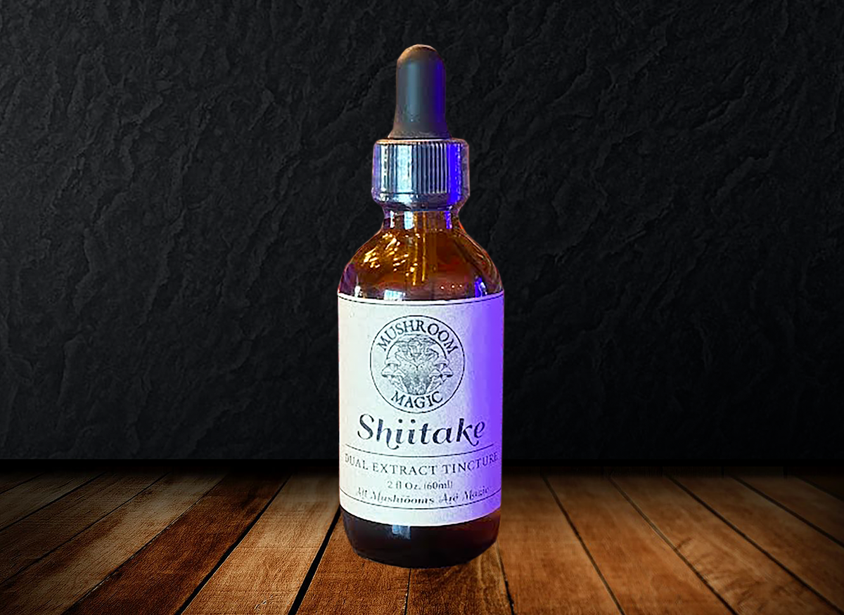 Shitake Dual Extract Tincture | Mushroom Magic | 2oz – CULTUREShrooms